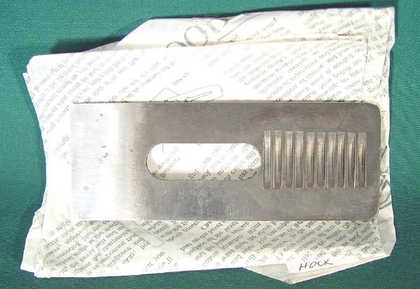 Large Block Plane Iron, by Hock Tools #BW162 , Old Tools -Buy Online ...