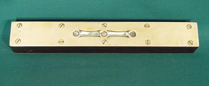 9 inch Level with fancy brass top, rosewood body , Old Tools -Buy ...